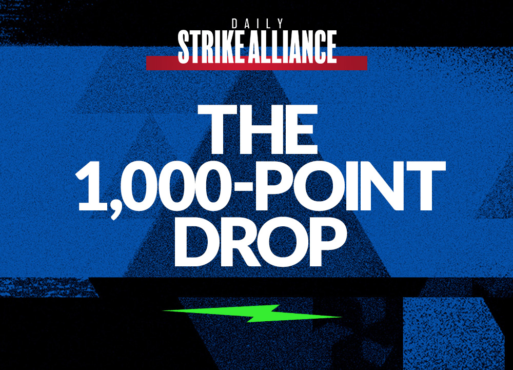 🥶 The 1,000-Point Drop ⚠️ Daily Strike Alliance